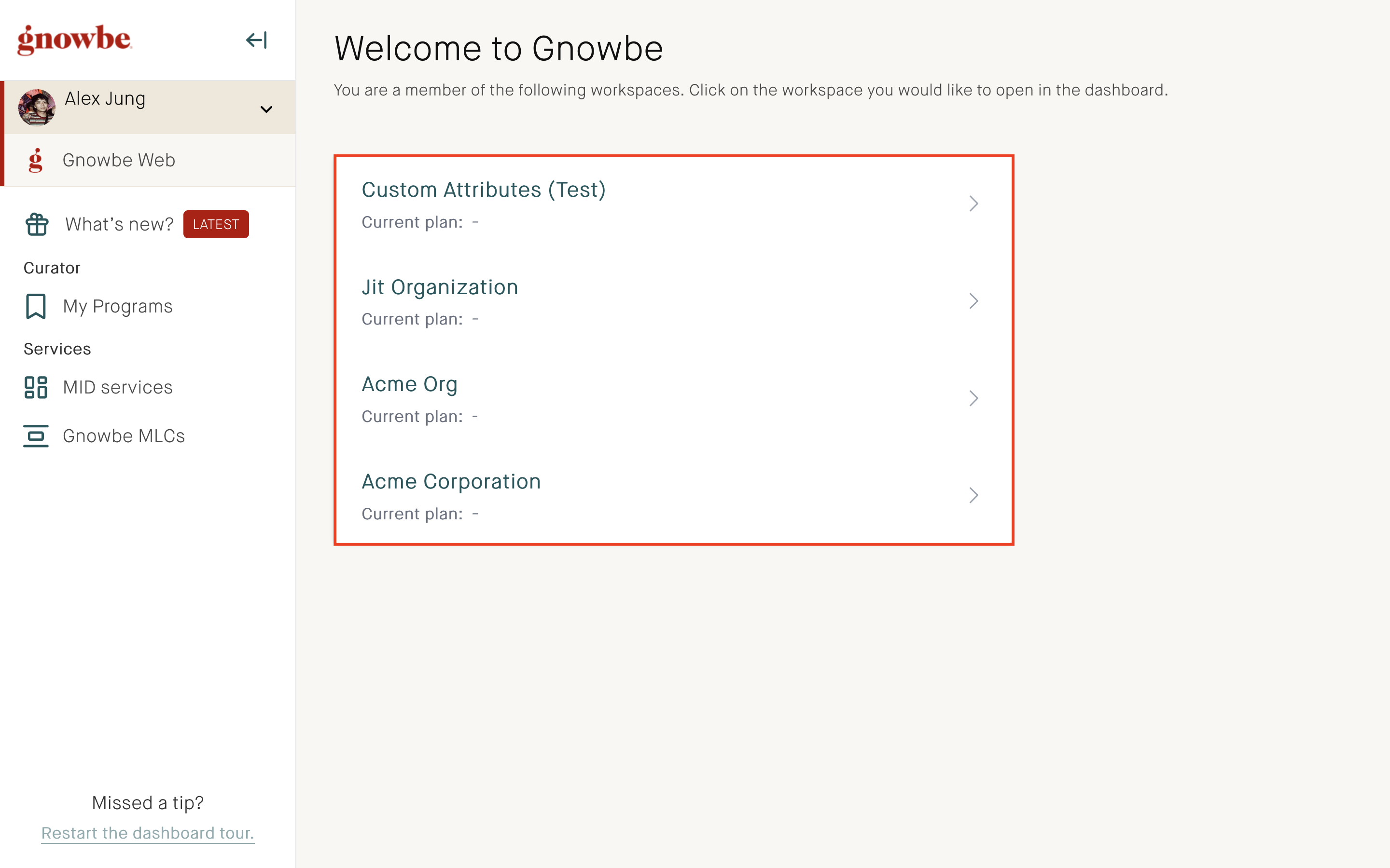 How to find your workspace ID – Gnowbe Help Center