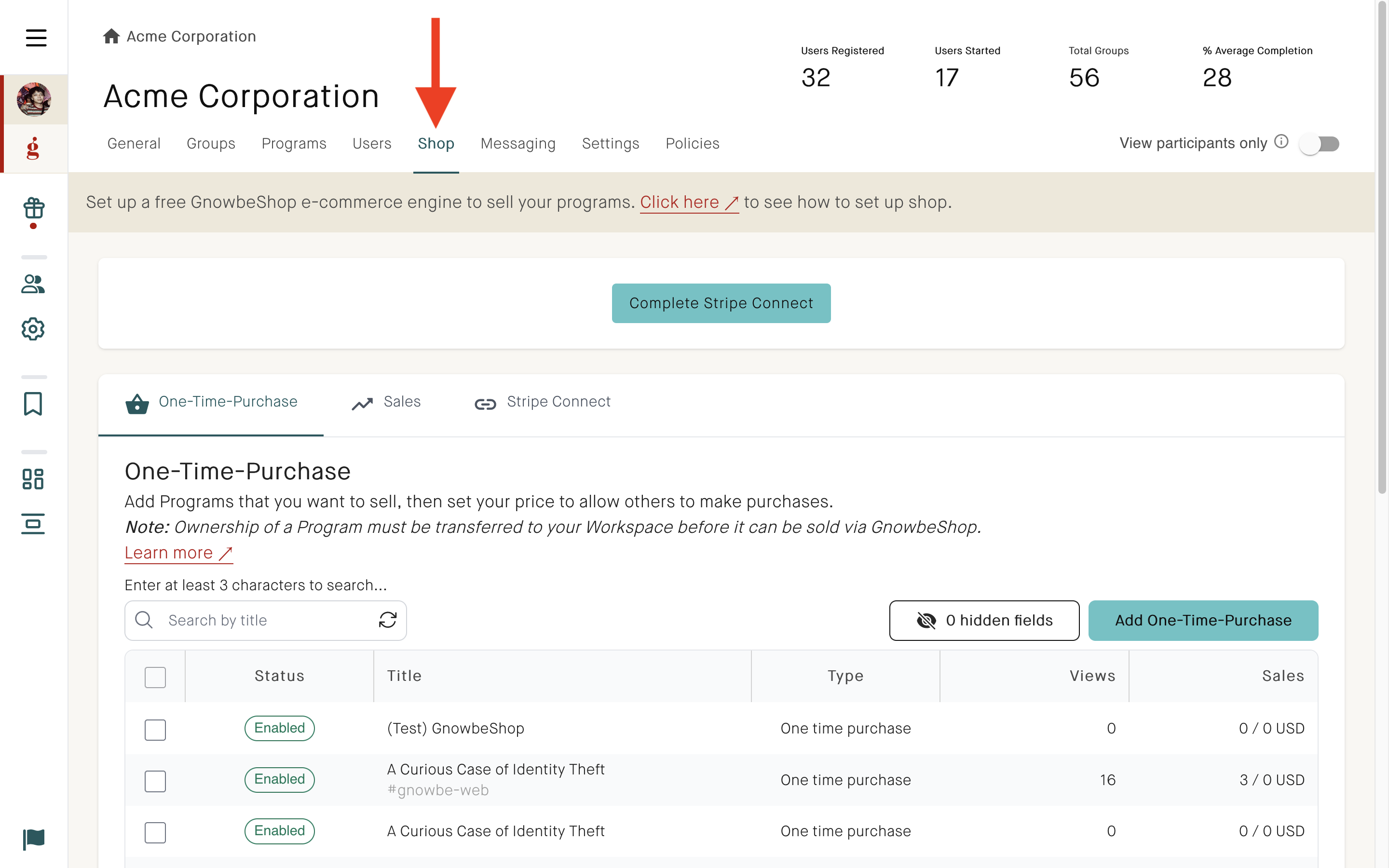 How does a customer purchase from GnowbeShop and what does the customer ...
